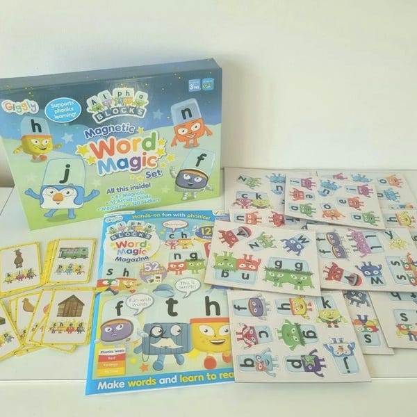 Alphablocks Toys - Etsy