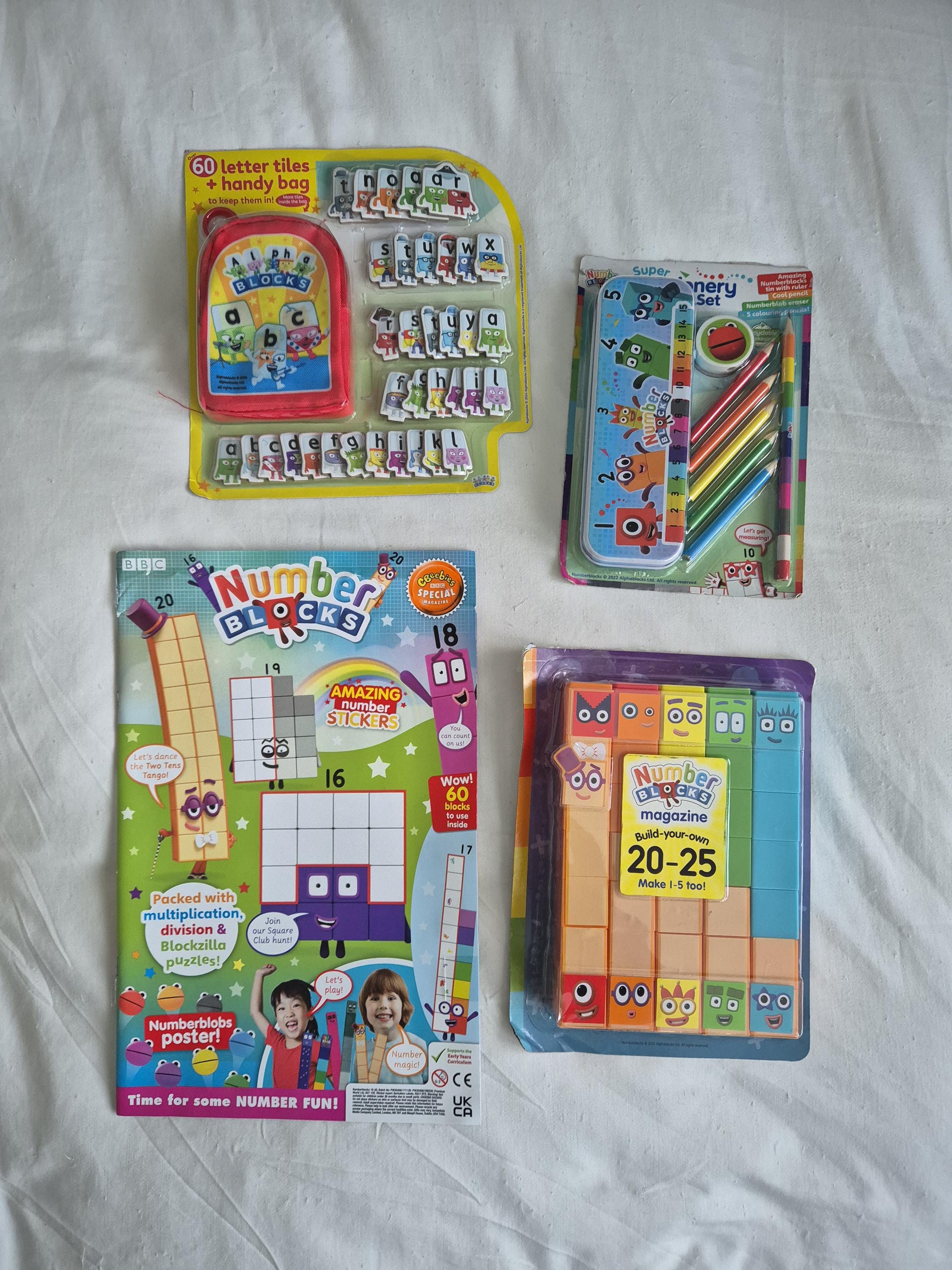 Numberblocks Autism Special Needs Gift Autistic ADHD Rare 20-25 ...