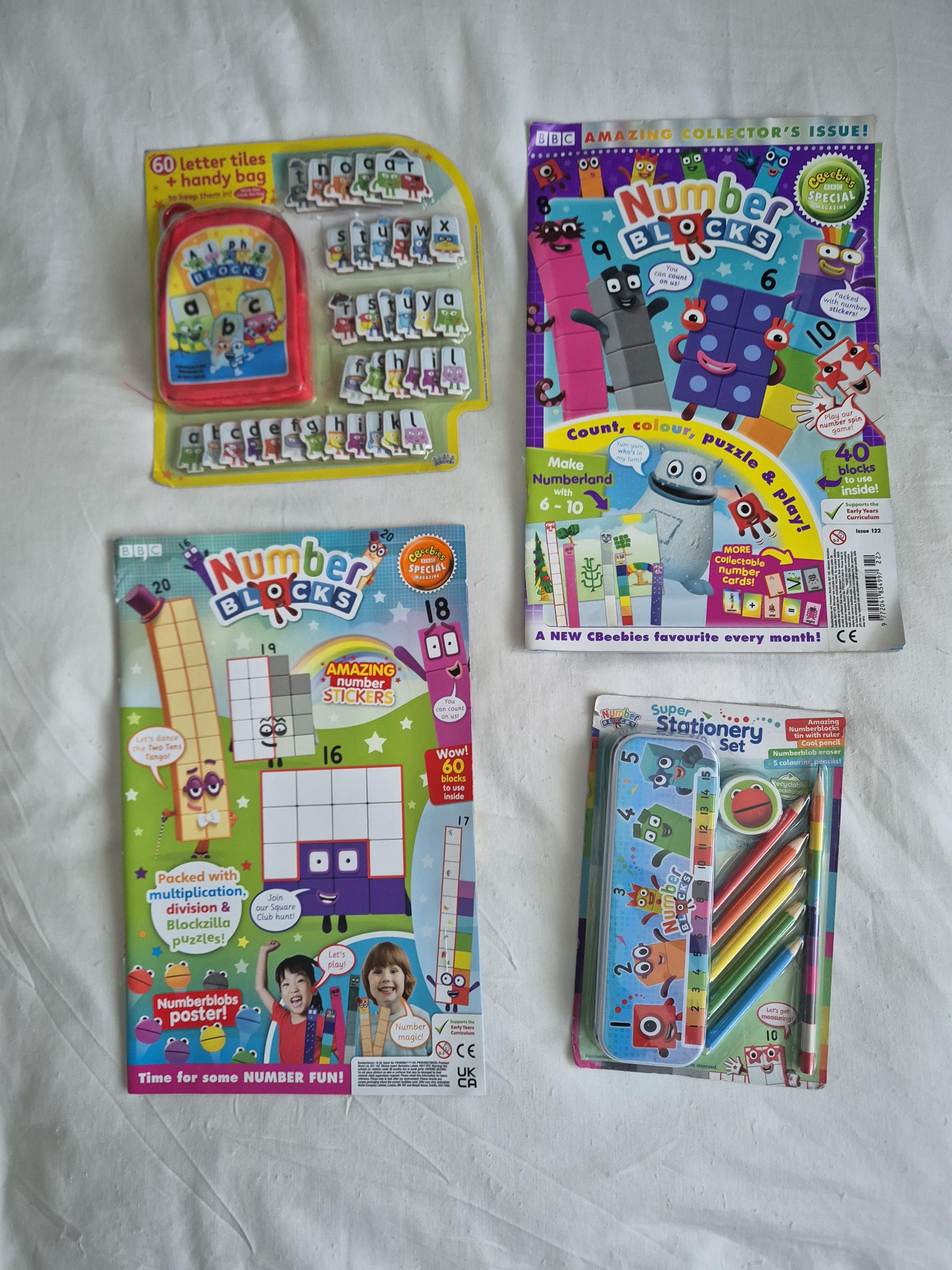 Numberblocks Autism Special Needs Gift Autistic ADHD Rare 20-25 ...