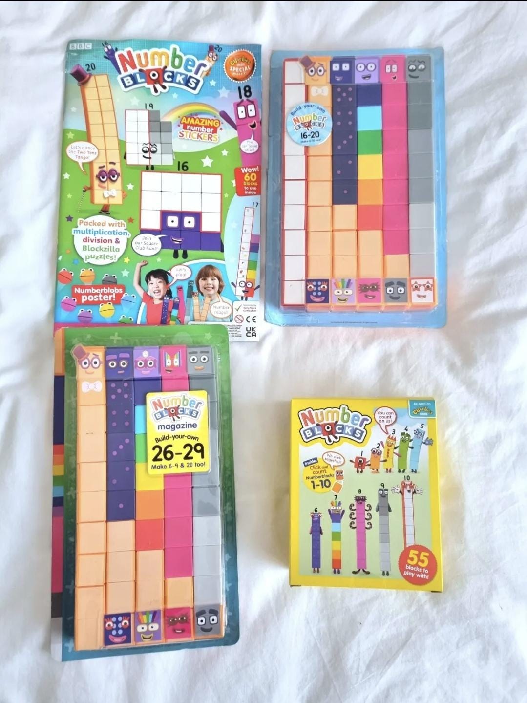 Numberblocks Autism Special Needs Gift Autistic ADHD Rare 20-25 & 26-29 ...