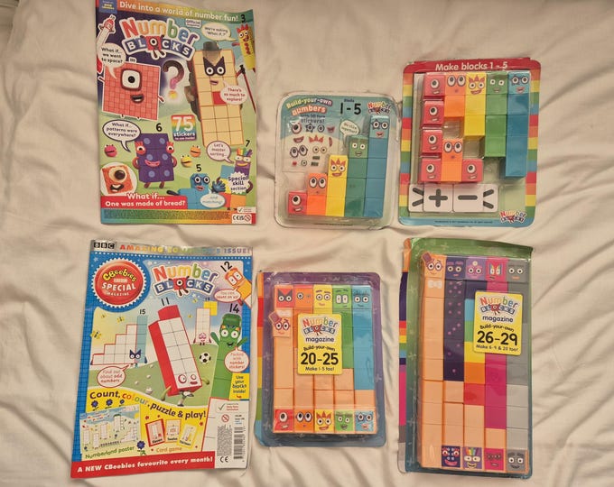 Numberblocks Rare Toy Blocks Autism Special Needs Gift Autistic ADHD ...