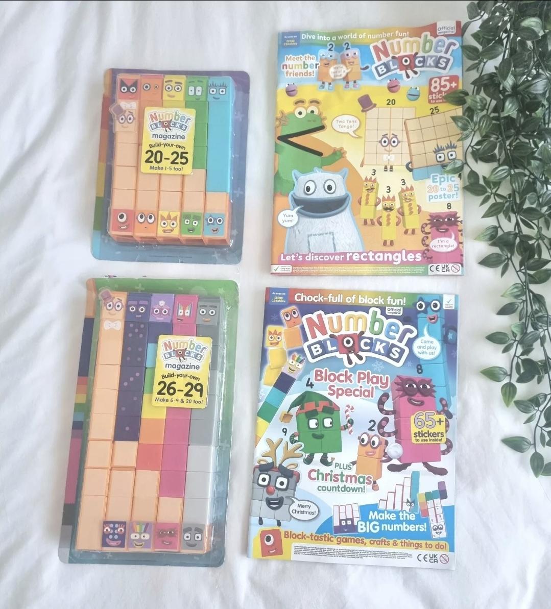 Numberblocks Autism Special Needs Gift Autistic ADHD Rare 20-25 & 26-29 ...