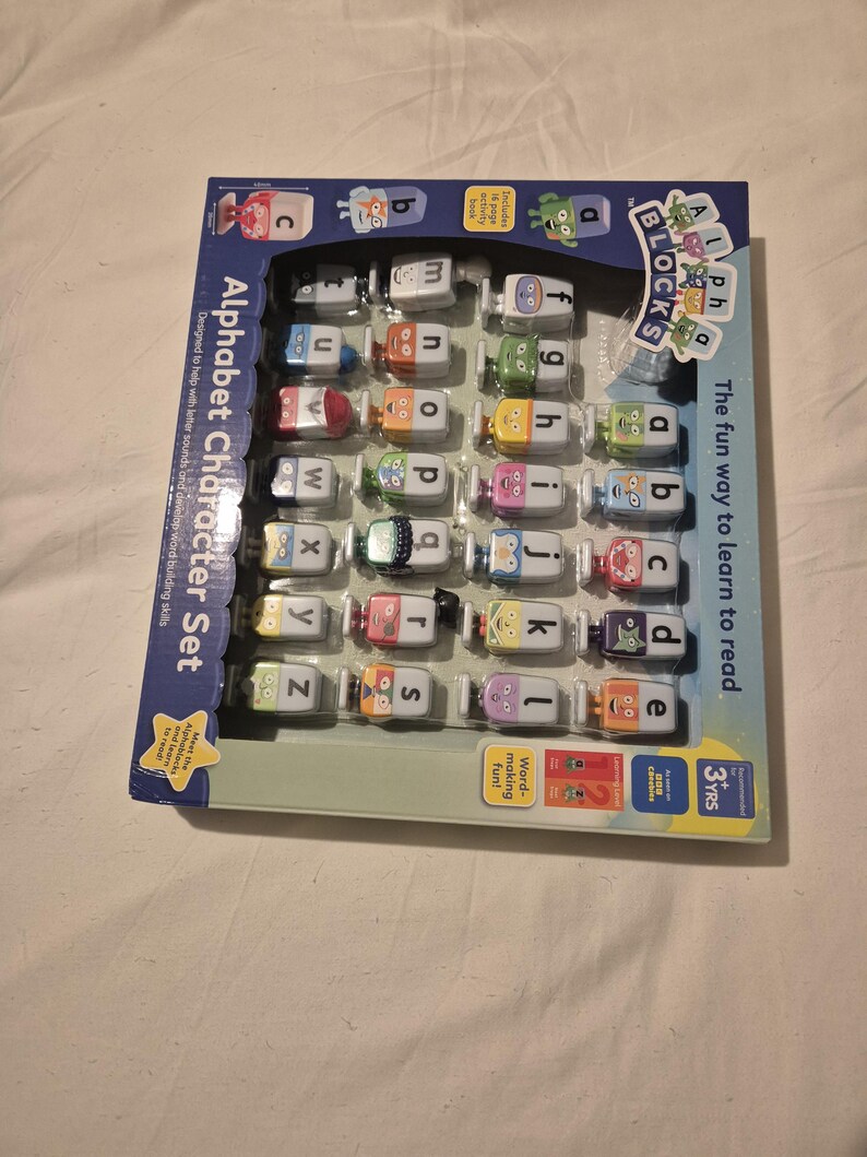 Alphablocks Character Set Autistic ADHD SEN Kindergarten Early Years - Etsy