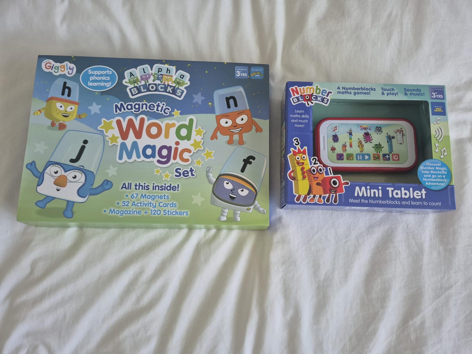 Alphablocks Letter Tilesand Numberblocks Tablet Autistic ADHD SEN ...