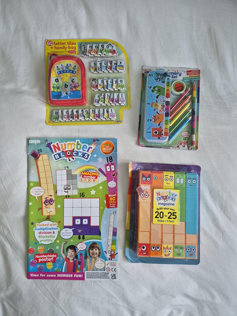 Numberblocks Autism Special Needs Gift Autistic ADHD Rare 20-25 ...