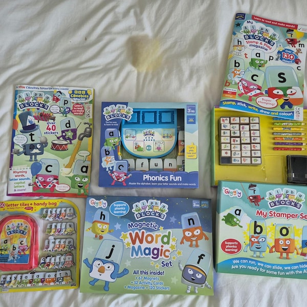 Alphablocks Toys - Etsy