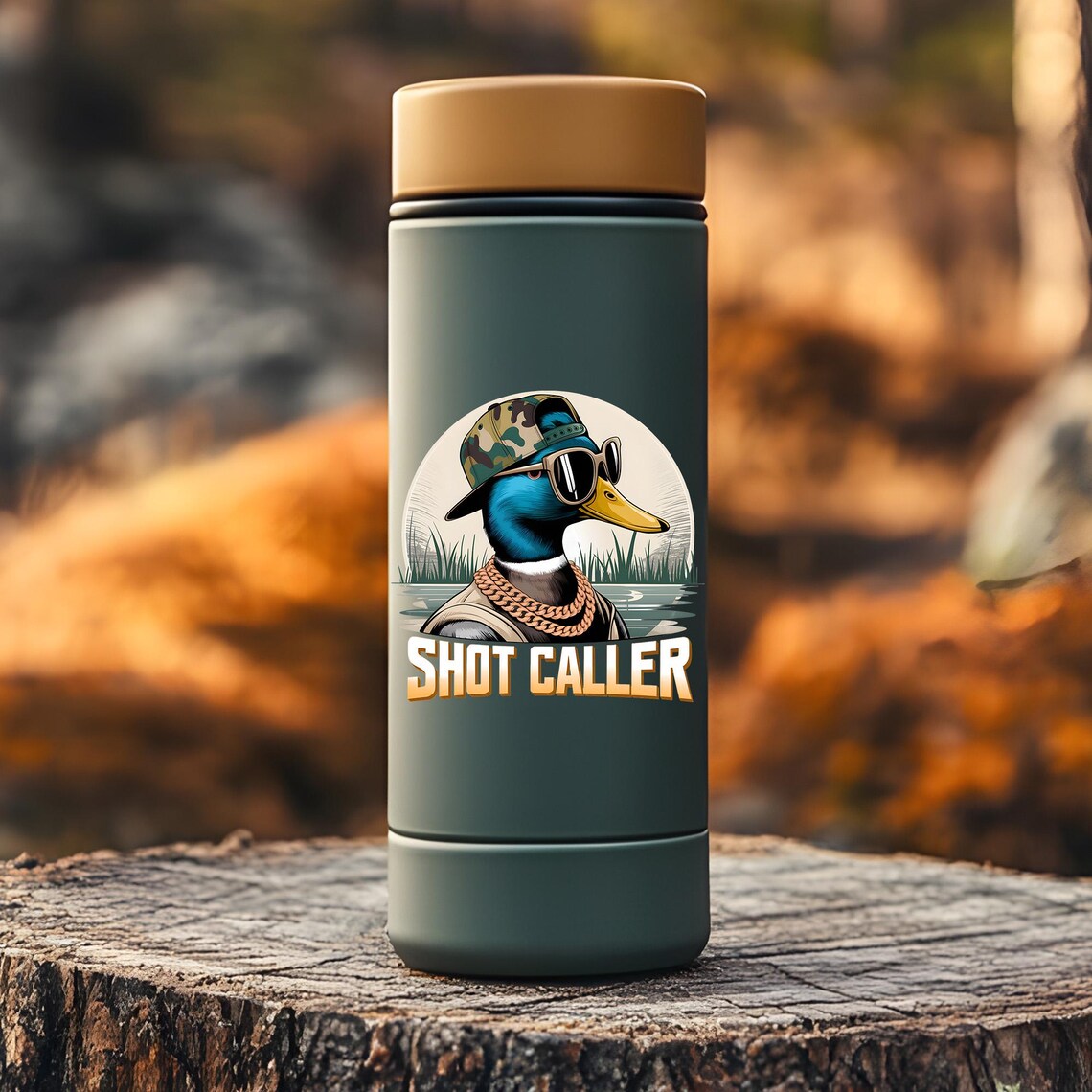 Wood Duck Caller PNG Duck Hunting Sublimation Pocket Design & Shirt ...