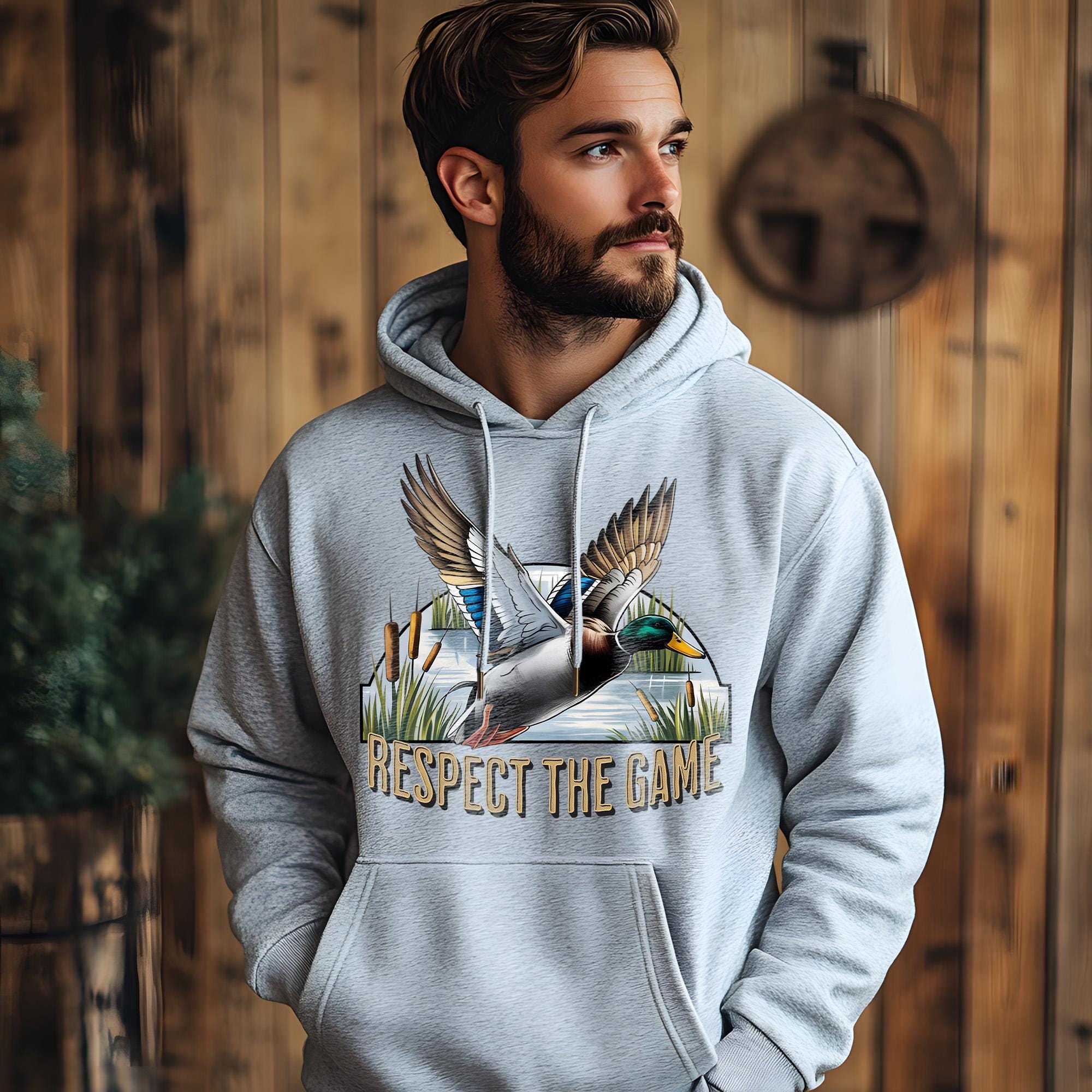 Respect the Game Mallard Duck PNG | Duck Hunter PNG | Digital Download ...