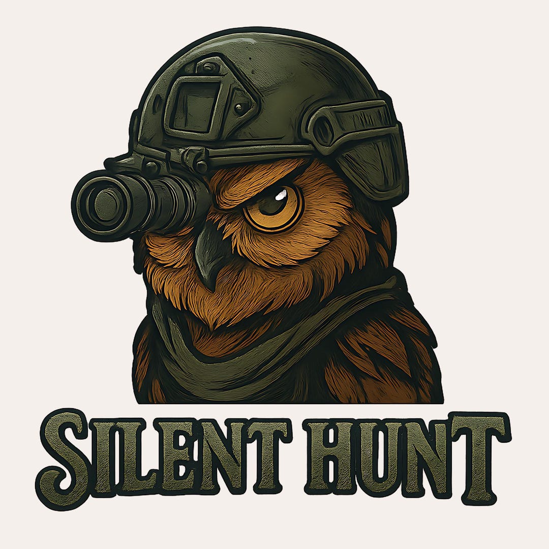 Silent Hunt Owl PNG | Night Vision Raptor Design | Stealth Hunting Art ...