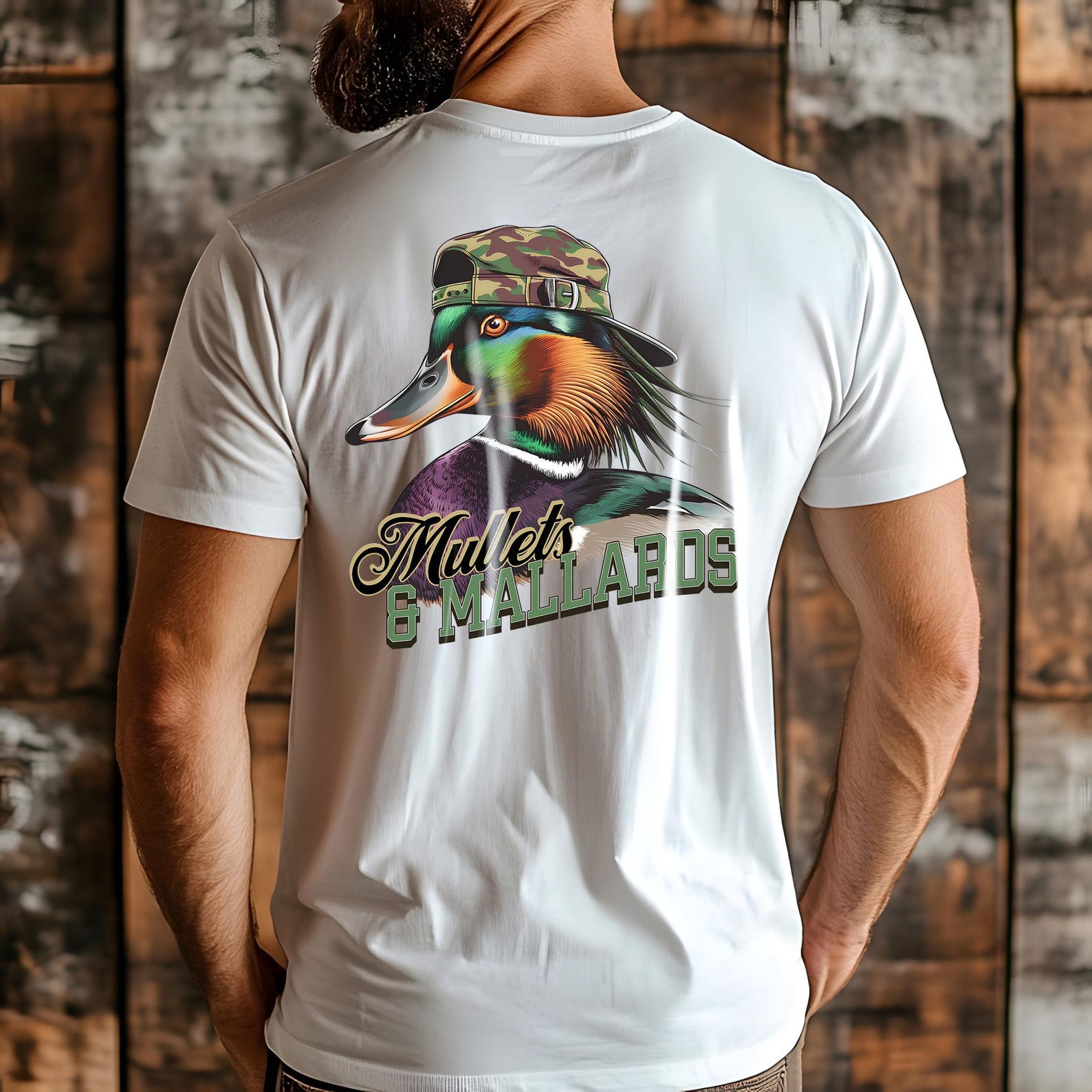 Mullets & Mallards PNG | Duck Hunting Digital Download | Mallard Duck ...