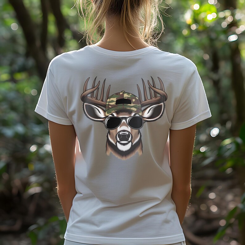 Camo Hat Buck PNG | Instant Download | Deer Hunting Sublimation PNG ...