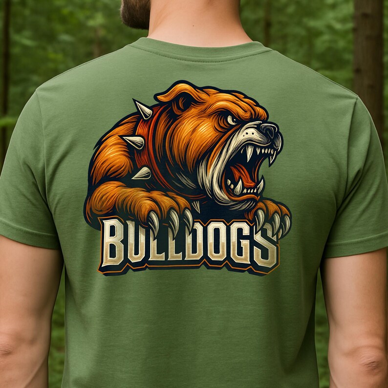 Bulldog Claws PNG | College Spirit Bulldogs Design | Mascot Logo & T ...