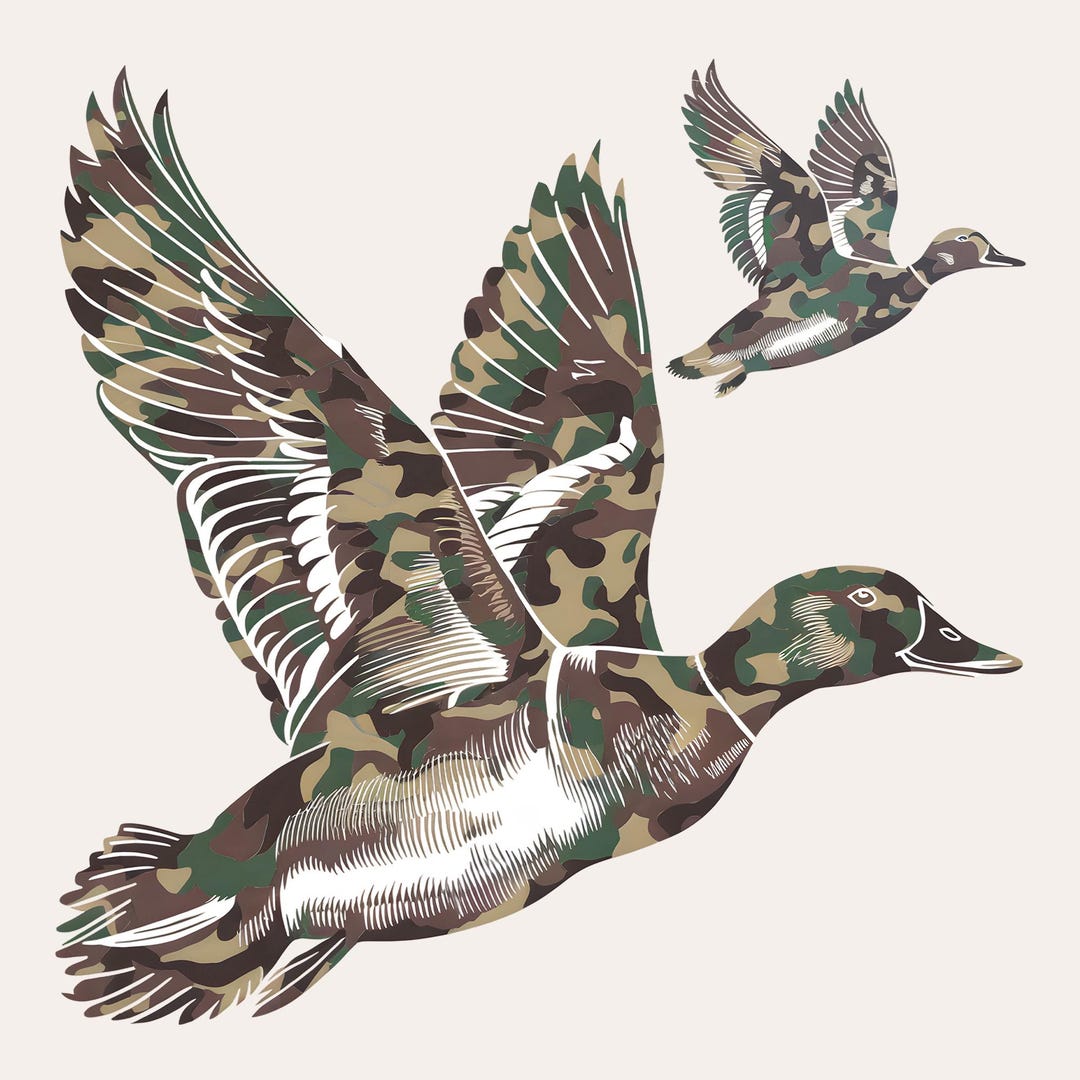 Camo Wood Duck Png Duck Hunting Png Duck Hunting Sublimation Duck Hunt Png Duck Camo
