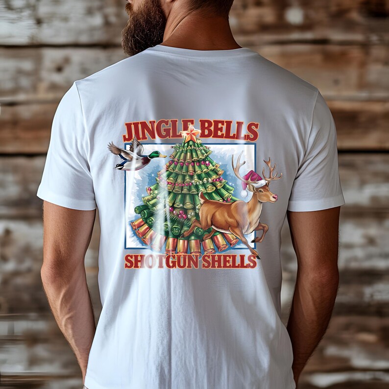 Jingle Bells Shotgun Shells Png | Instant Download | Christmas Deer ...