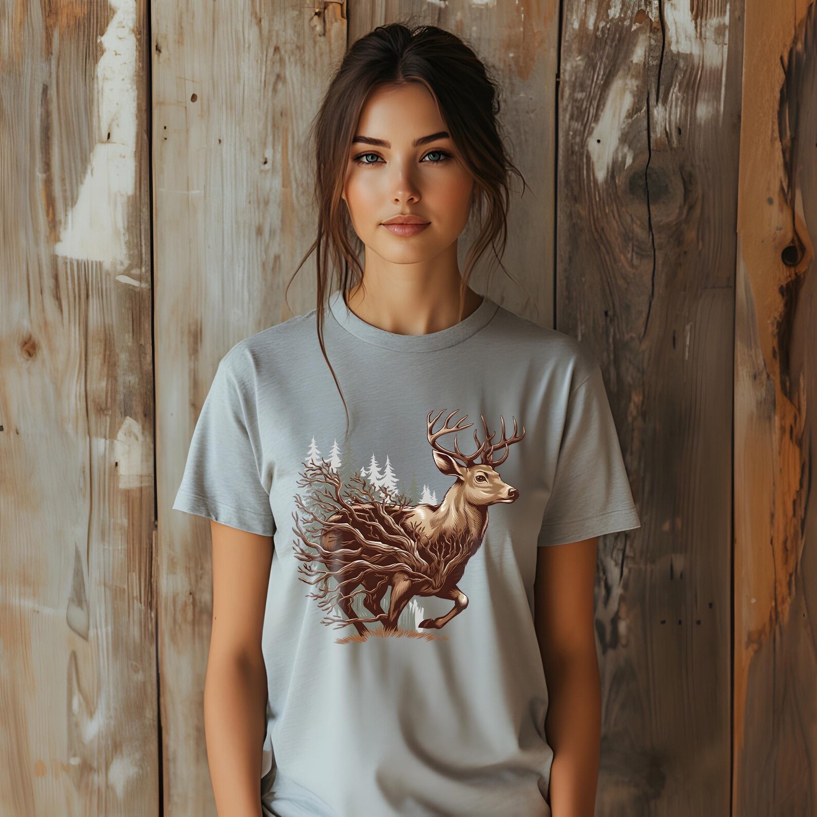 Whitetail Deer PNG | Deer Hunting Sublimation Design | Transparent ...