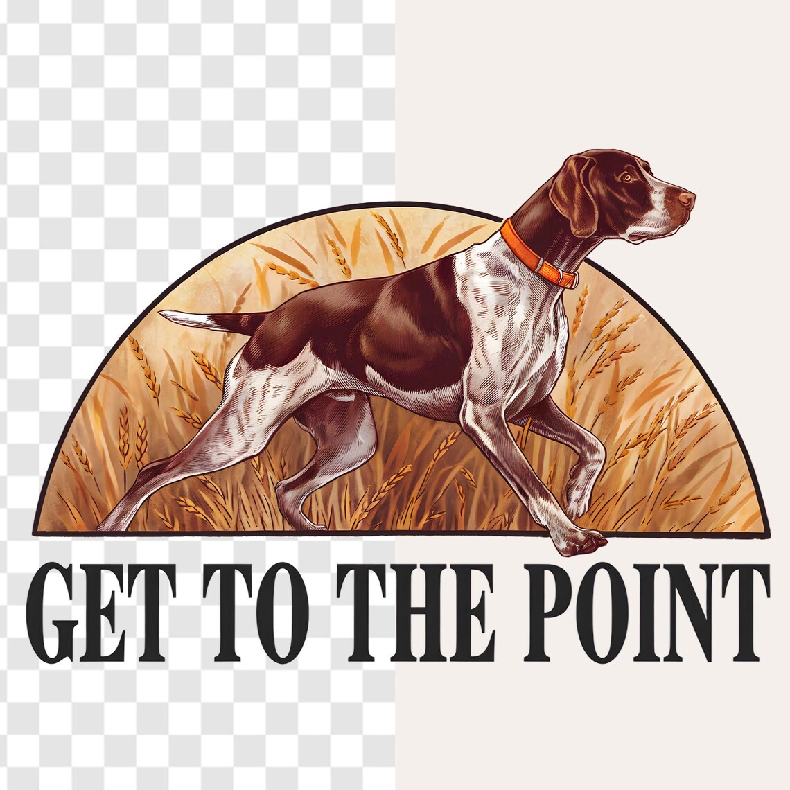 Pointer Hunting Dog PNG | Duck Hunting Digital Download | Hunting Dog ...