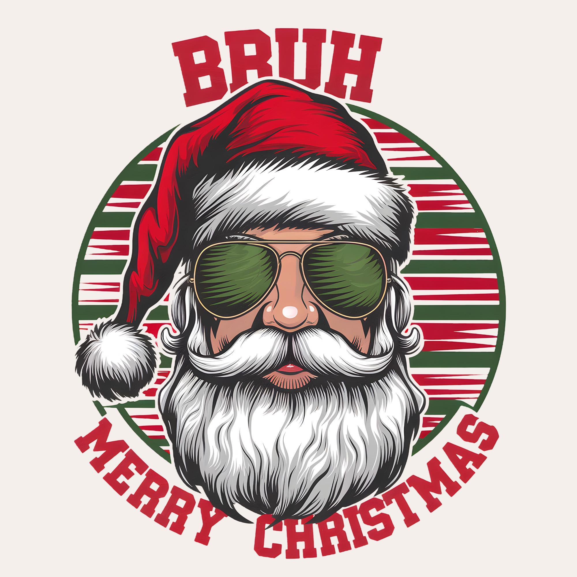 Santa Bro Funny Christmas PNG Retro Santa Sublimation for Boys, Men ...