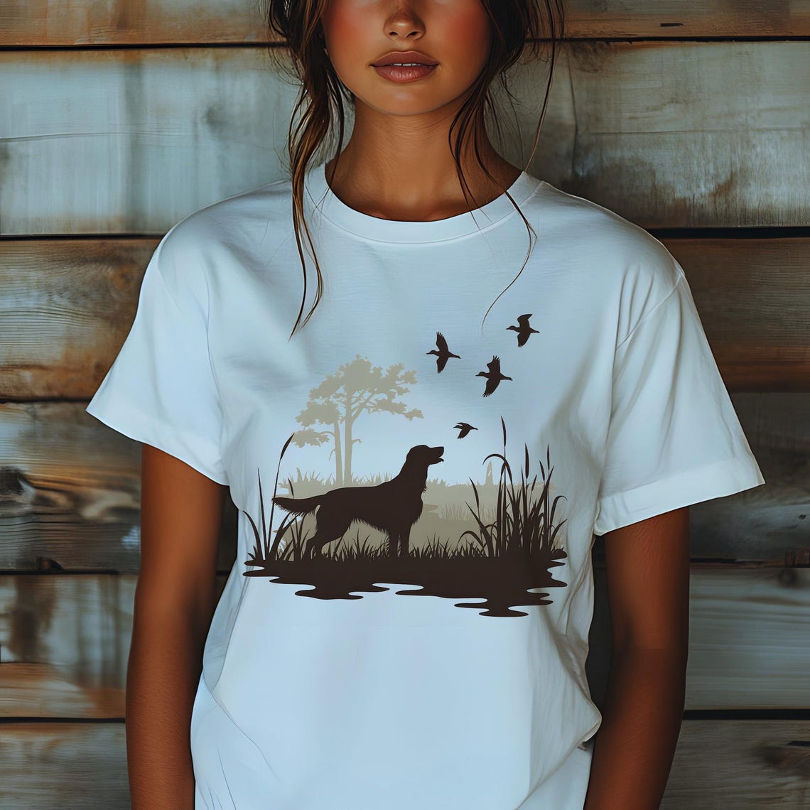 Hunting Dog PNG | Duck Hunting Dog Sublimation | Labrador Retriever PNG ...