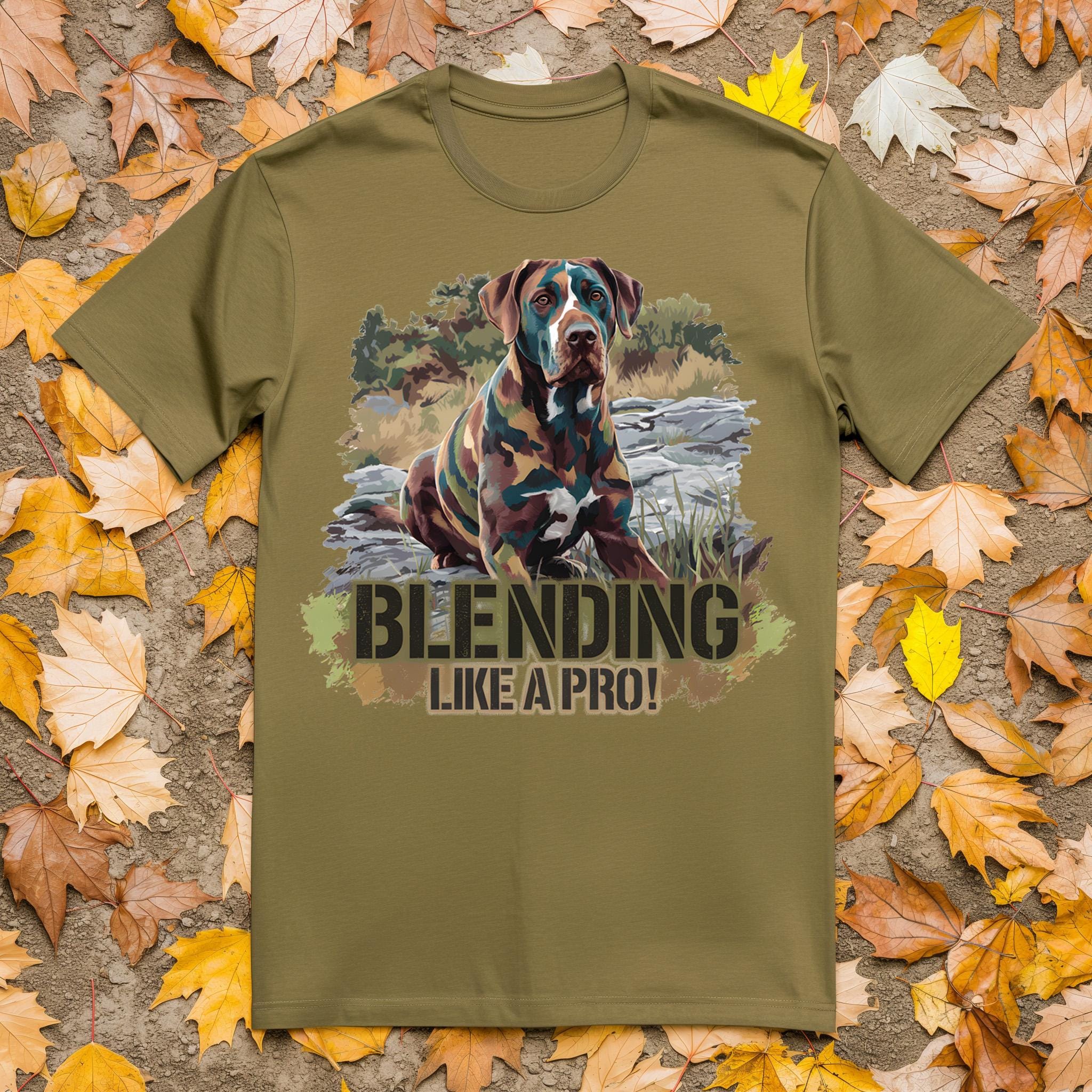 Funny Dog in Camouflage PNG Hunting Dog Design Sublimation File for ...