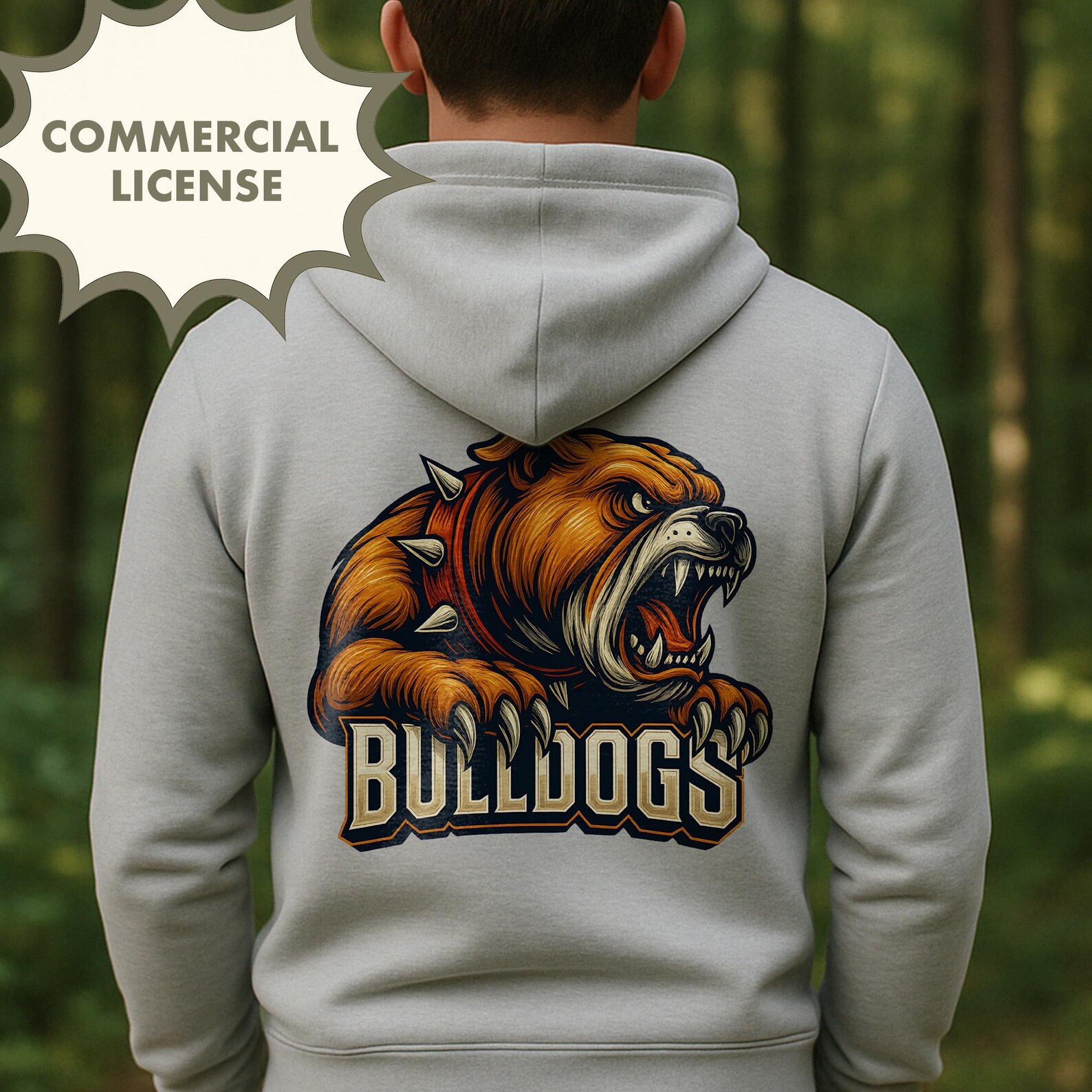 Bulldog Claws PNG | College Spirit Bulldogs Design | Mascot Logo & T ...
