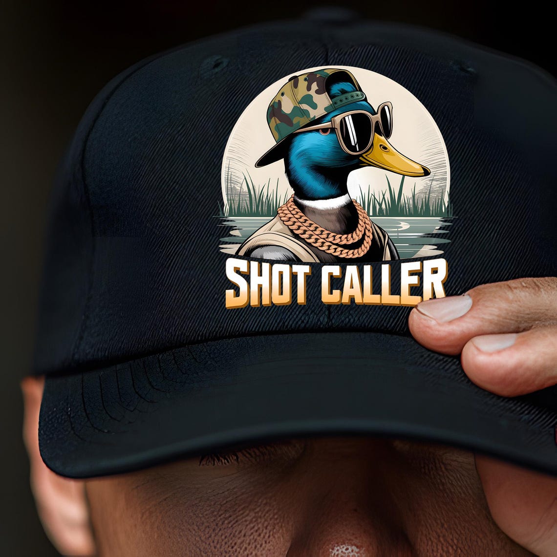 Wood Duck Caller PNG Duck Hunting Sublimation Pocket Design & Shirt ...