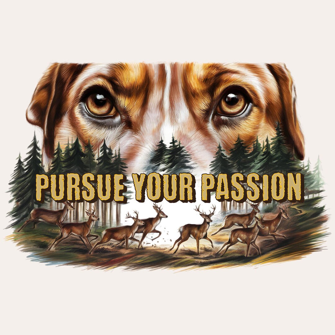 Walker Hunting Dog PNG | Instant Download | Deer Hunt Sublimation PNG ...