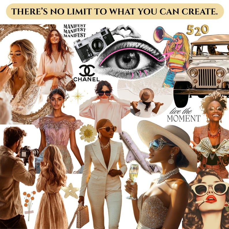 2000+ Image 2026 Ultimate Vision Board Kit, Quotes, Manifest ...