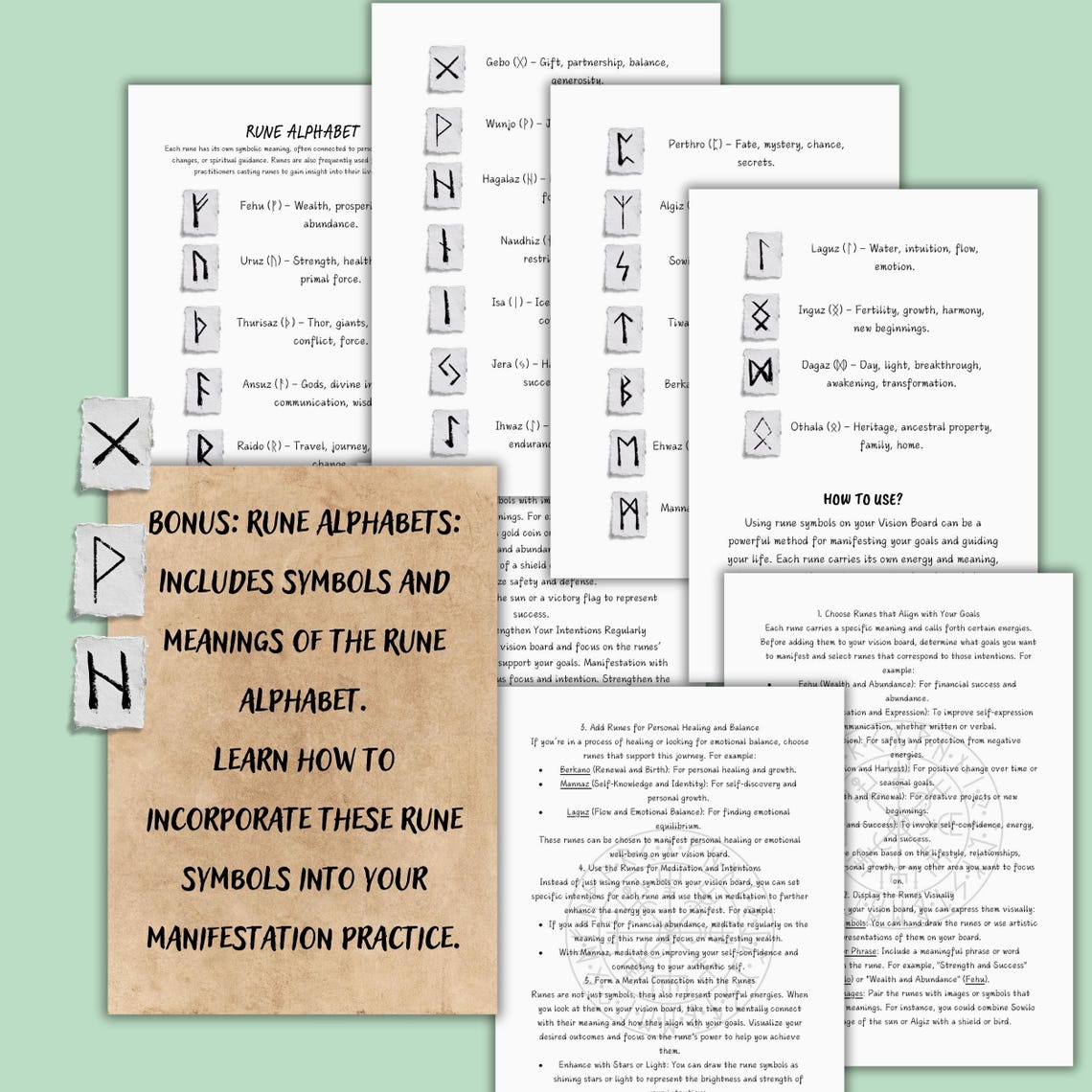 2026 Black Love Vision Board Kit Printable, Manifest Soulmate ...