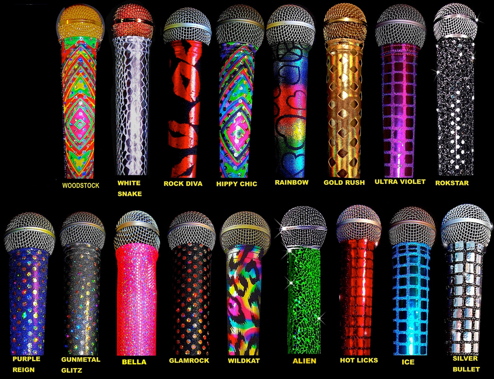 Karaoke Microphone COVERS for CORDED/WIRED Microphones - Etsy