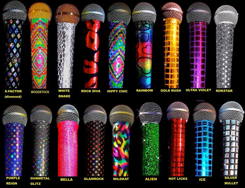 MIC SLEEVE Mic Skin Microphone Cover for CORDLESS mics only | Etsy