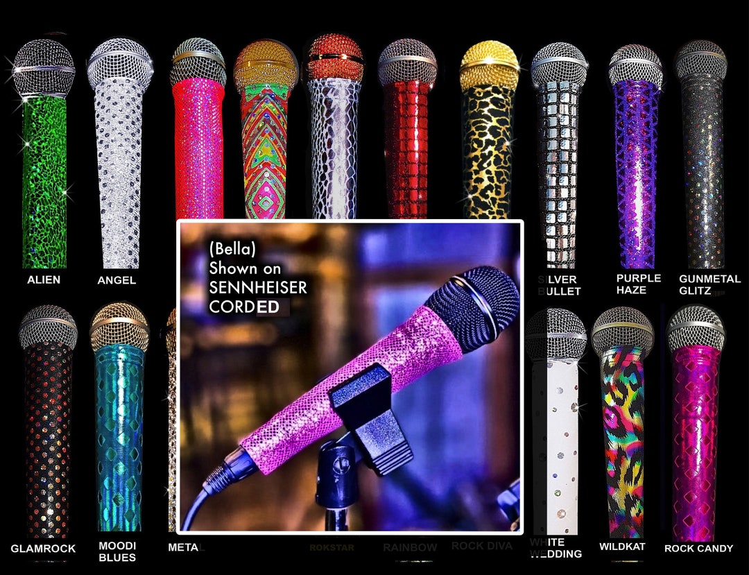 Karaoke Microphone COVERS for CORDED/WIRED Microphones - Etsy