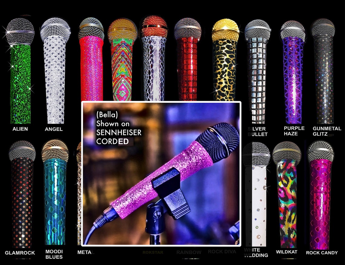 Karaoke Microphone COVERS for CORDED/WIRED Microphones | Etsy