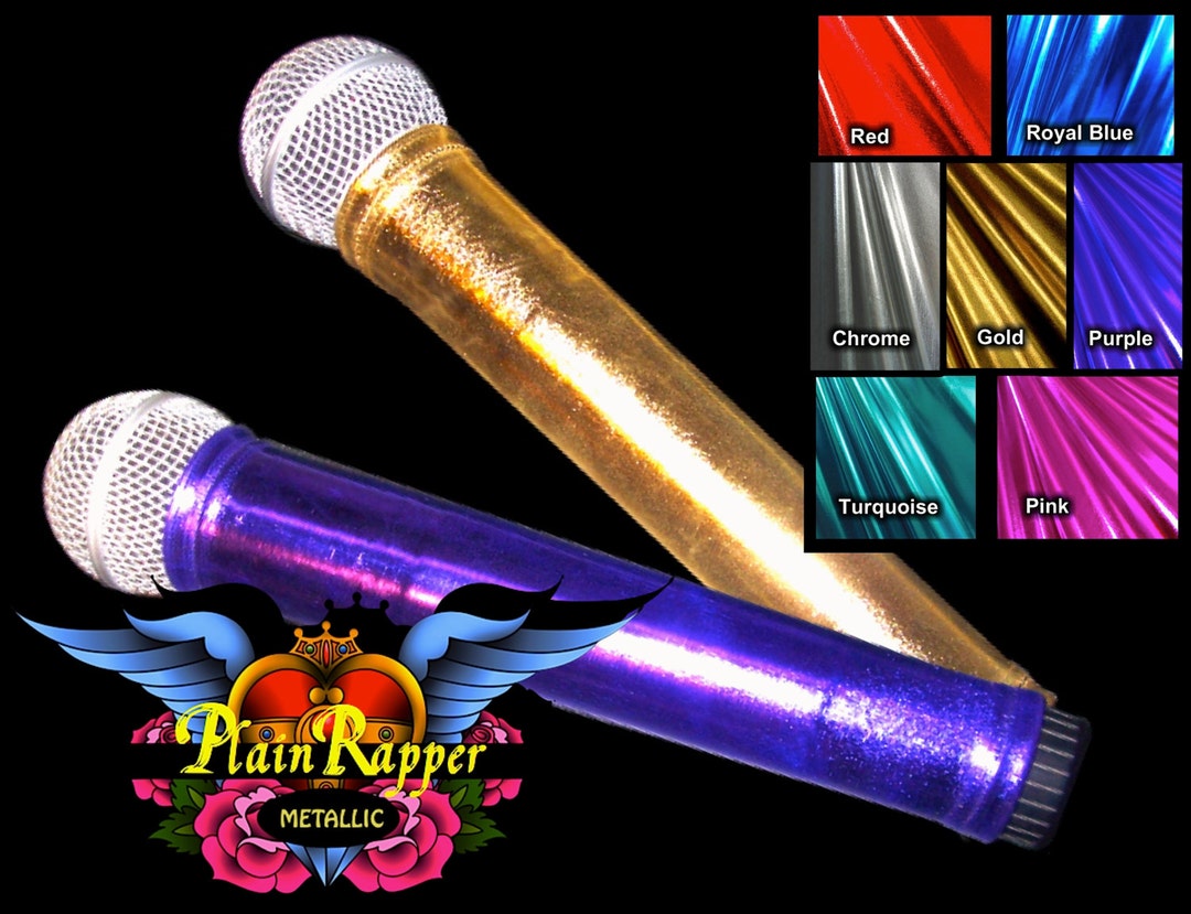 MICROPHONE COVER SKINS (metallic) for Cordless Microphones - Etsy