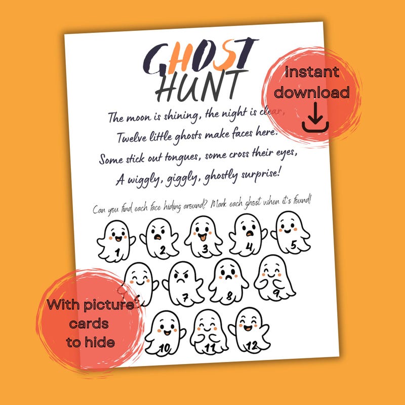 Ghost Hunt Game - Etsy