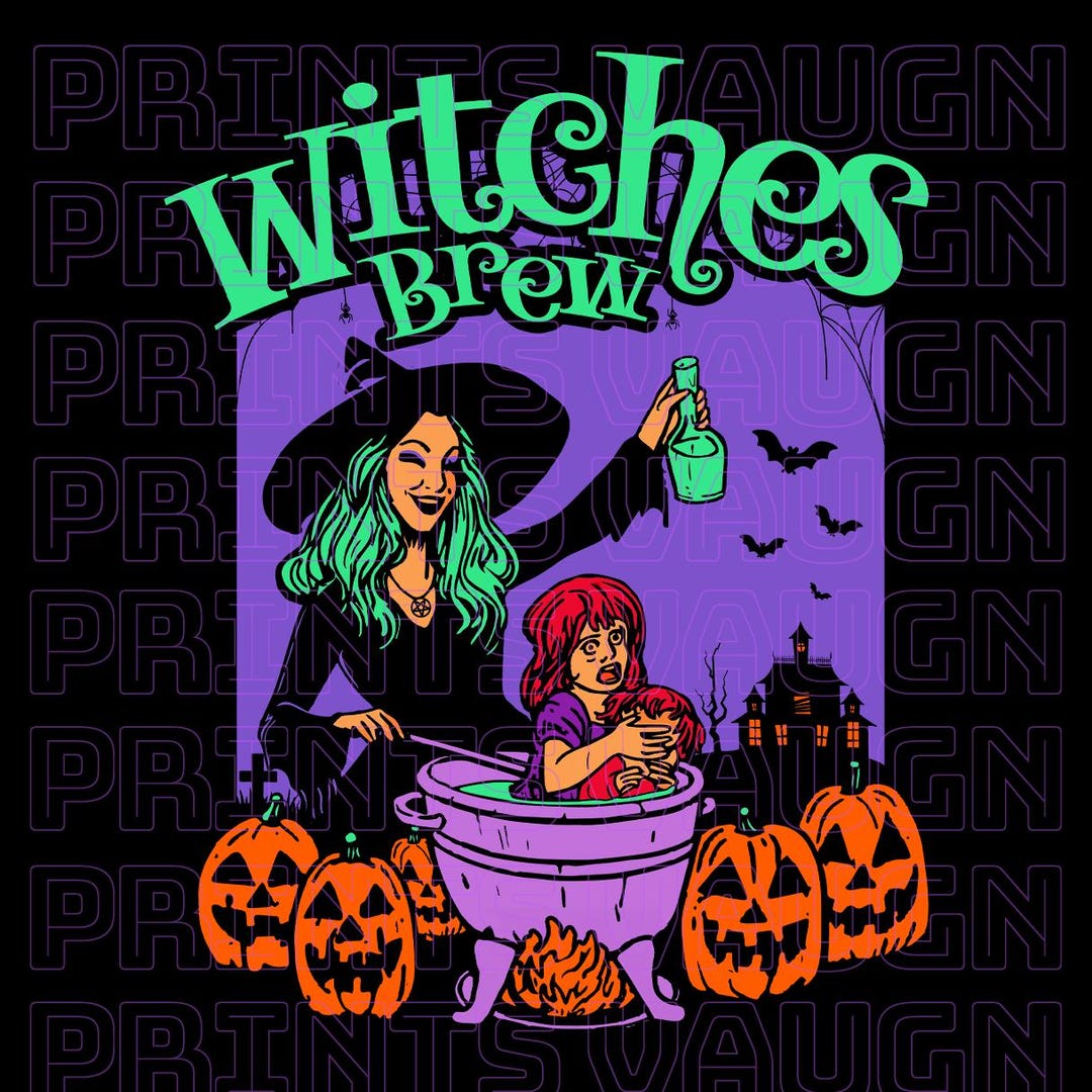 Witches Brew Halloween Digital Download Pumpkin PNG Hocus Pocus ...