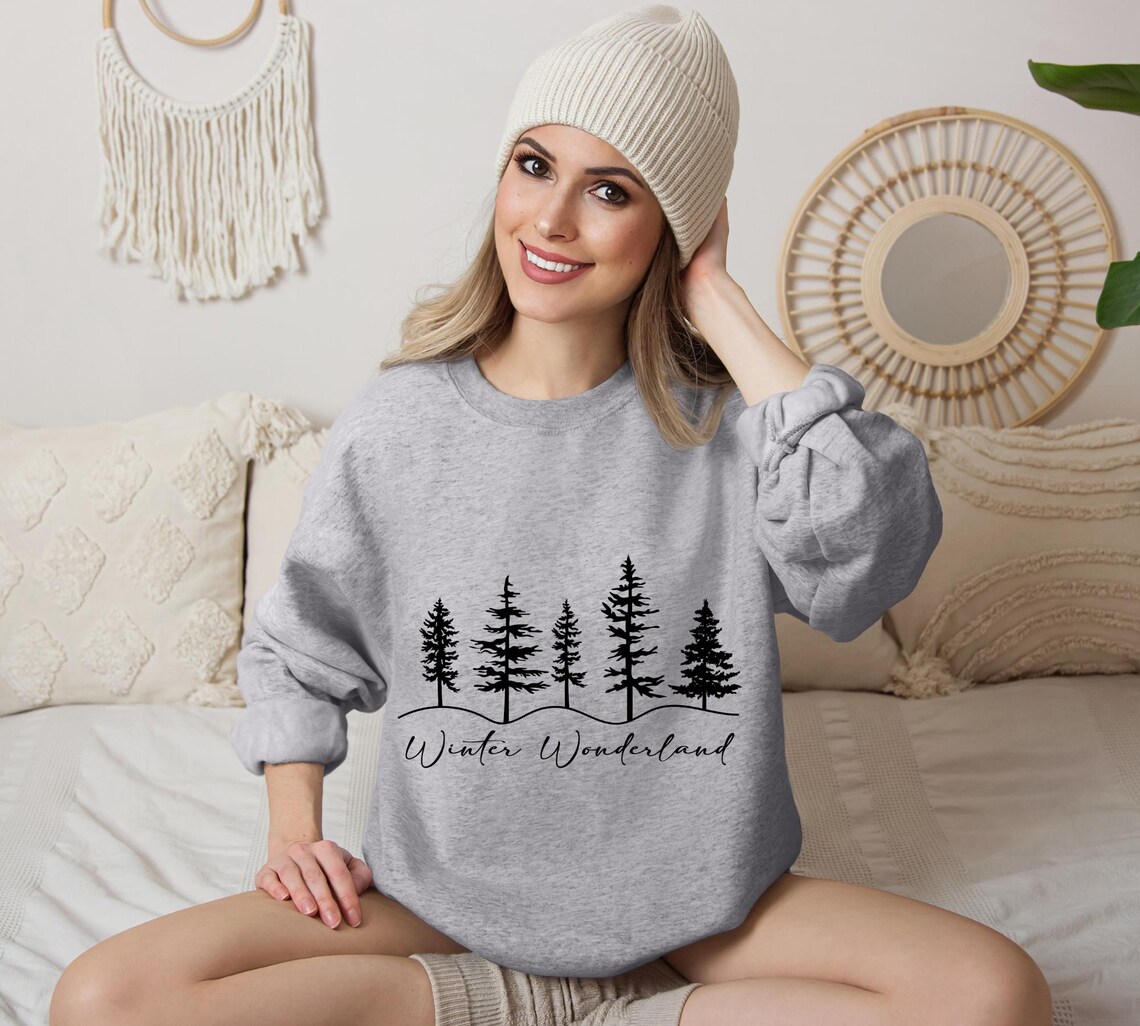 Winter Wonderland, Winter Sweatshirt, Christmas Shirt for Women, Winter ...