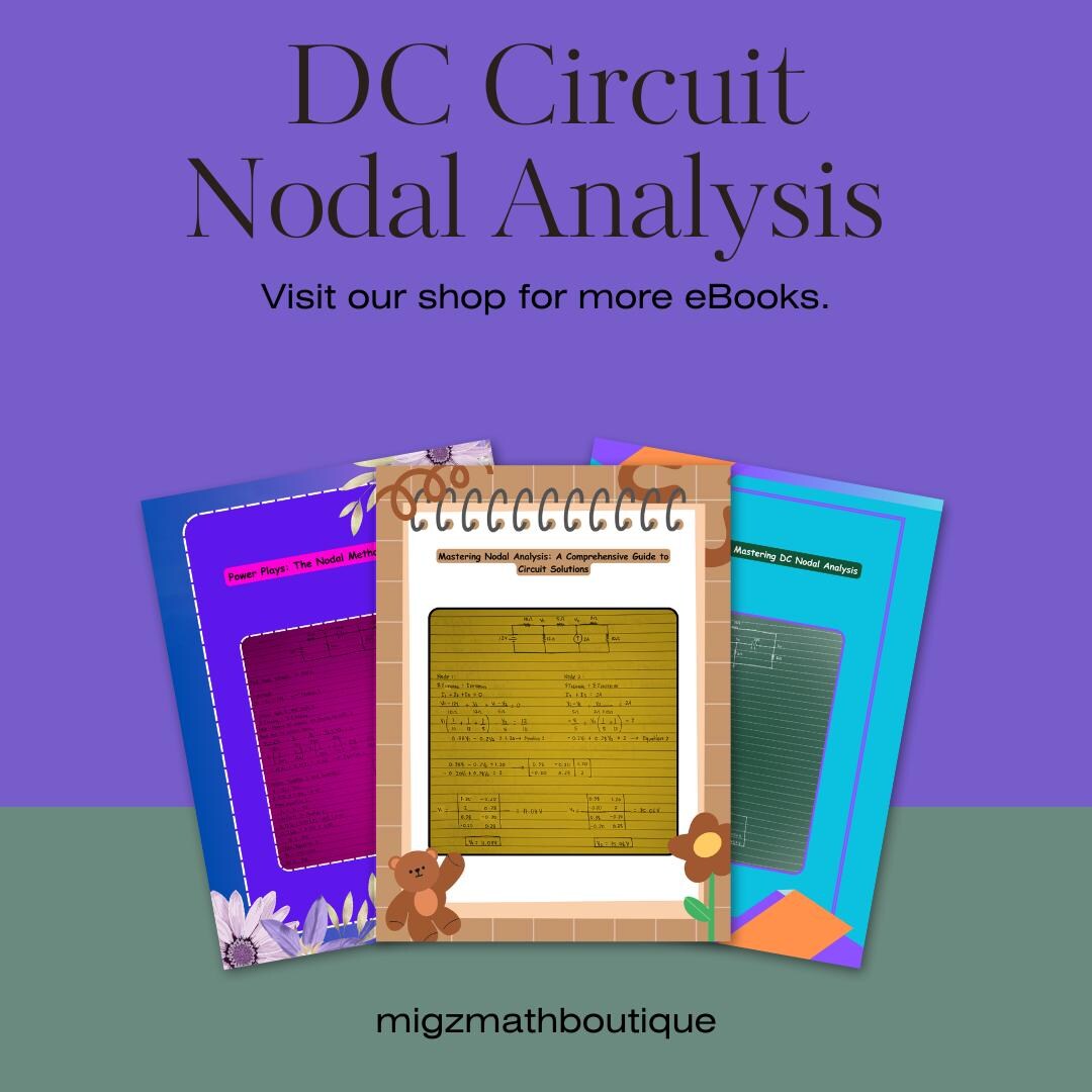 DC Circuit Analysis, Nodal Analysis, Electrical Circuit, Kirchhoff’s ...