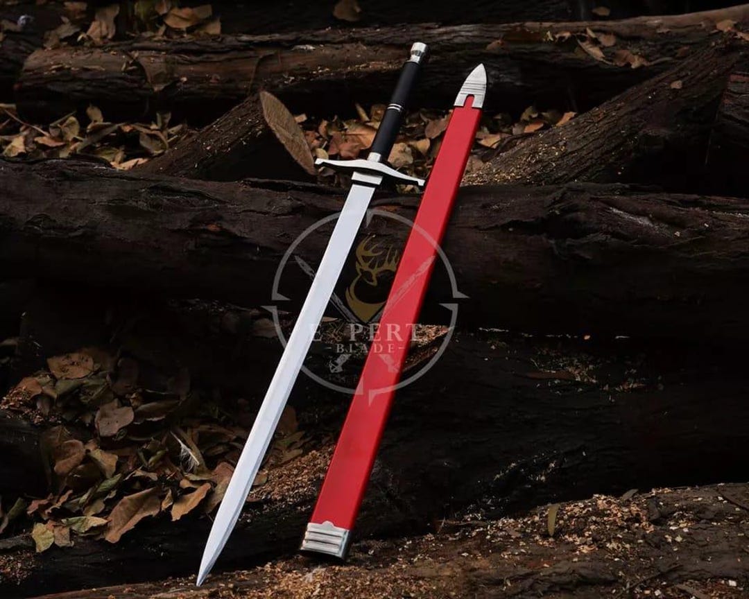 Hand-forged Warrior's Sword Replica Long Sword Engraved Handmade ...