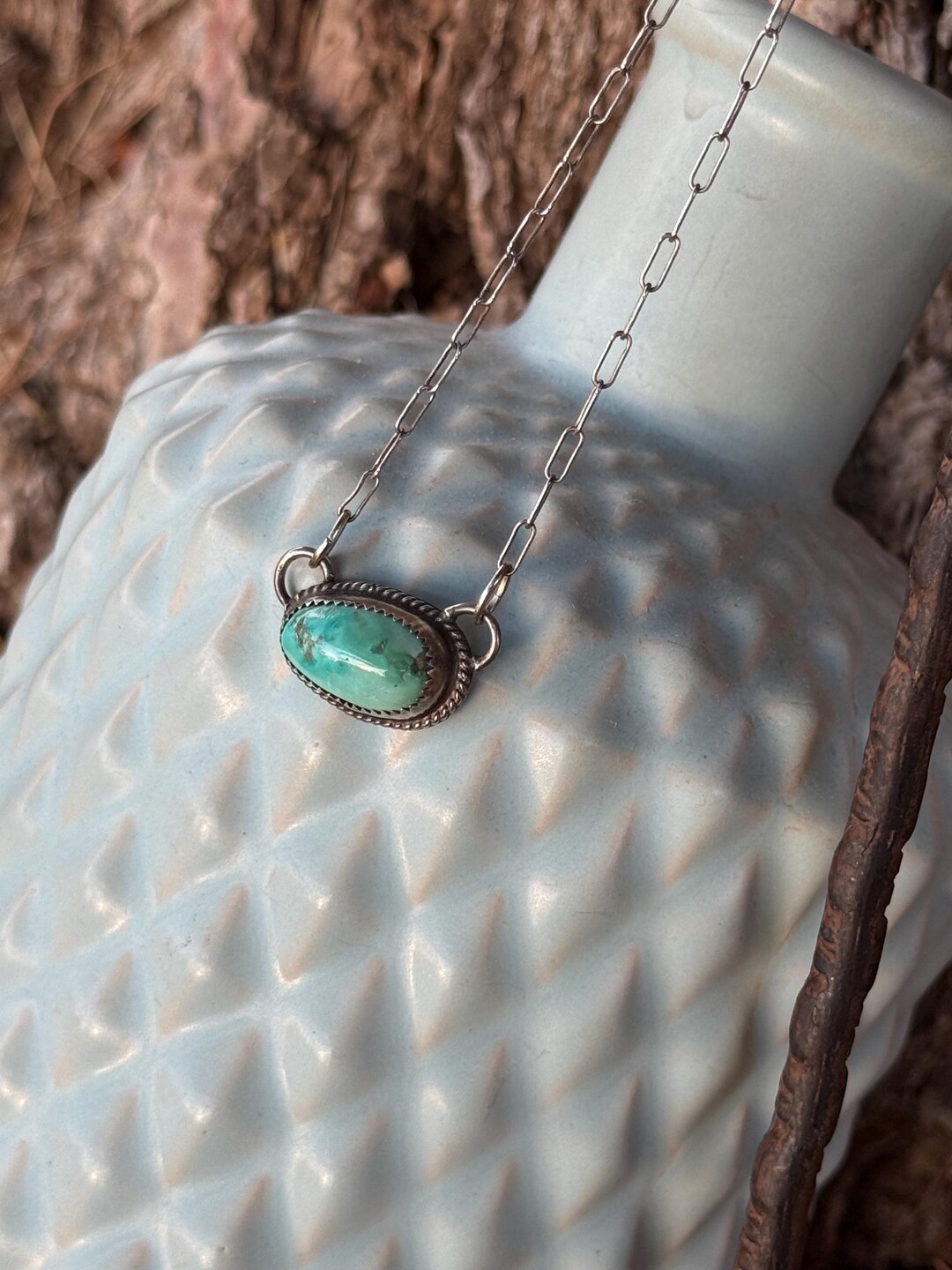 Mina Maria Turquoise Necklace - Etsy