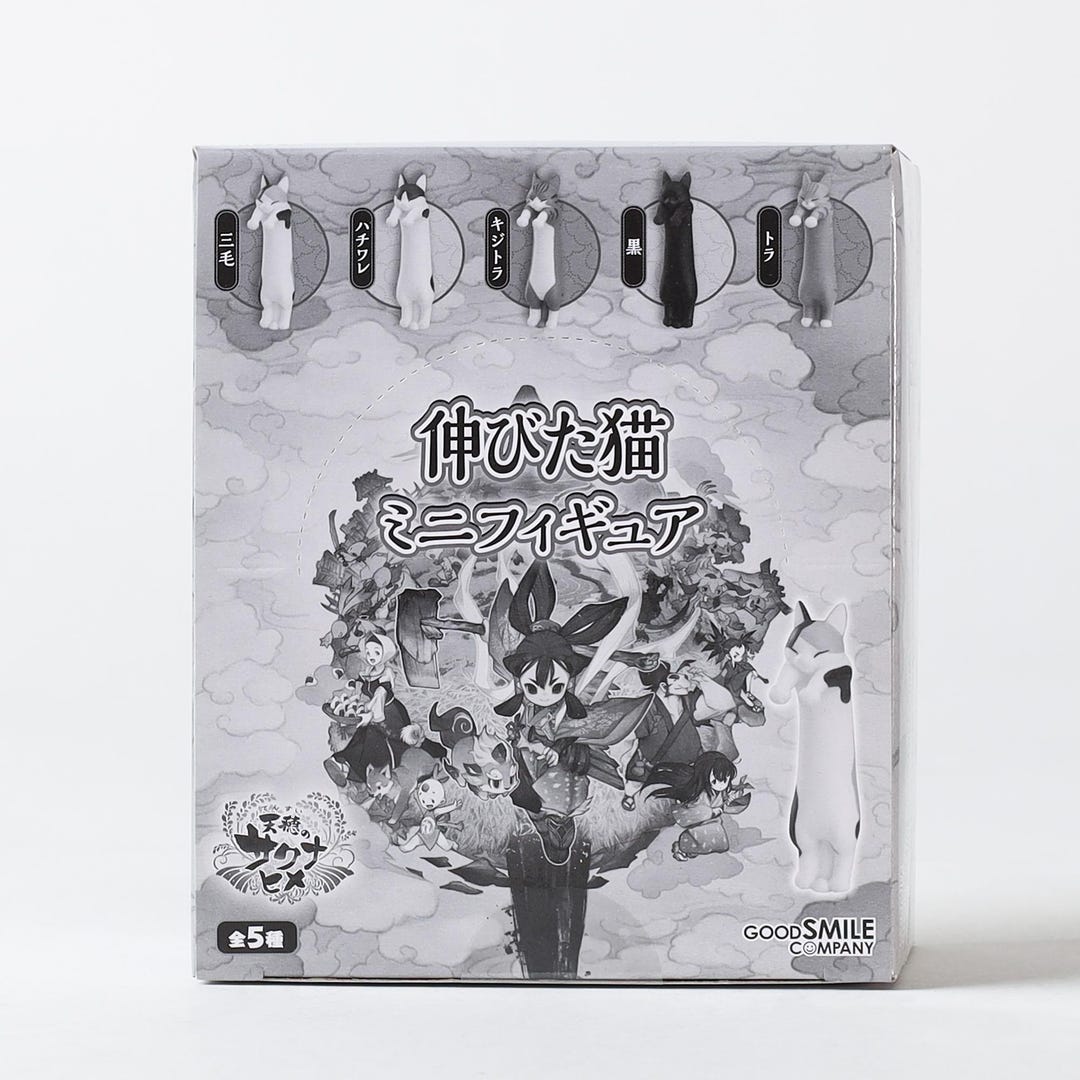 Sakuna: of Rice and Ruin - Long Cat Miniature Figure Blind Box Display ...