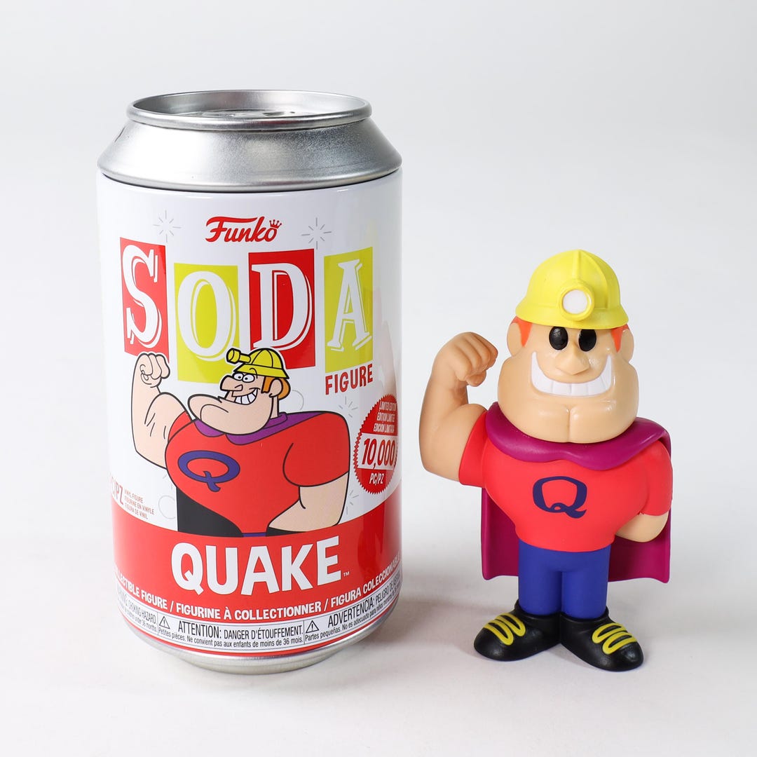 Funko Vinyl Soda: Ad Icons - Quake - Etsy