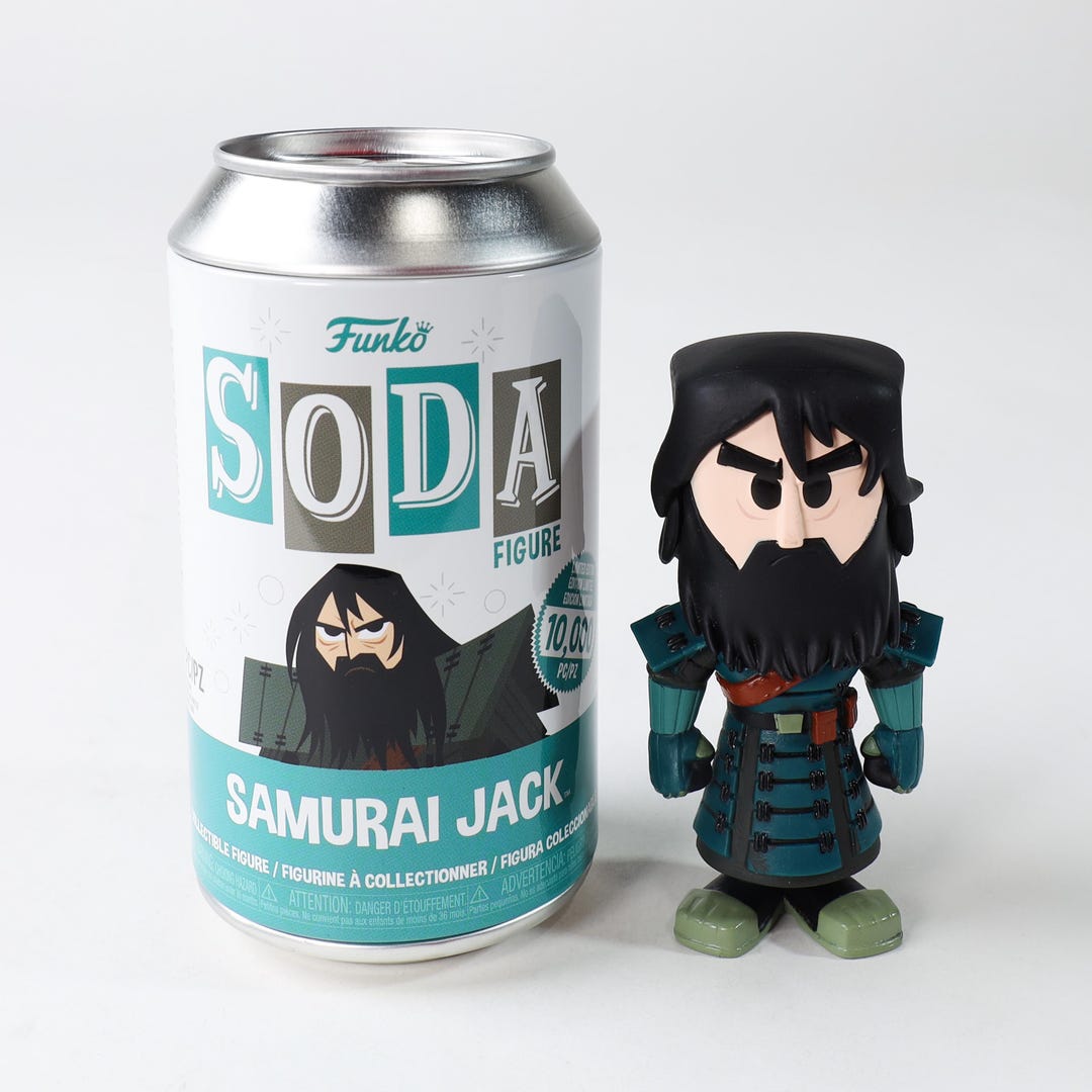 Funko Vinyl Soda: Samurai Jack - Armored Jack - Etsy