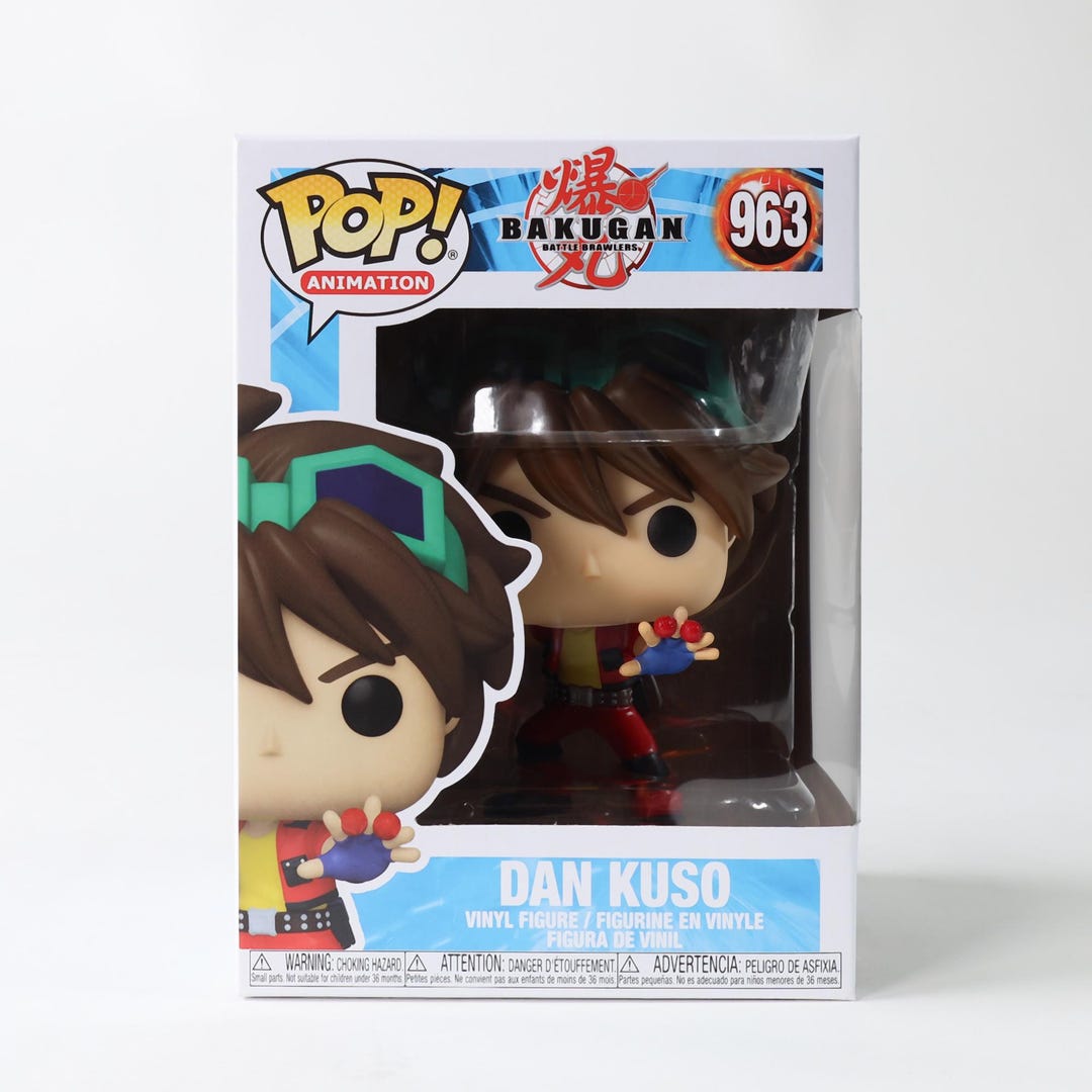 Funko POP! Animation - Bakugan Vinyl Figure - DAN KUSO #963 - Etsy