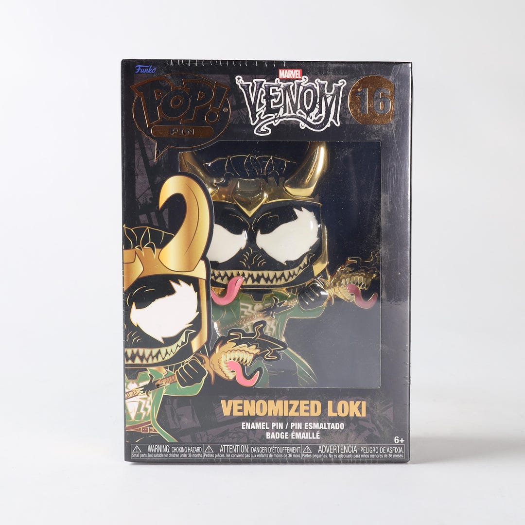 FUNKO POP! PIN Marvel - Venom Loki Venomized Figure #16 - Etsy