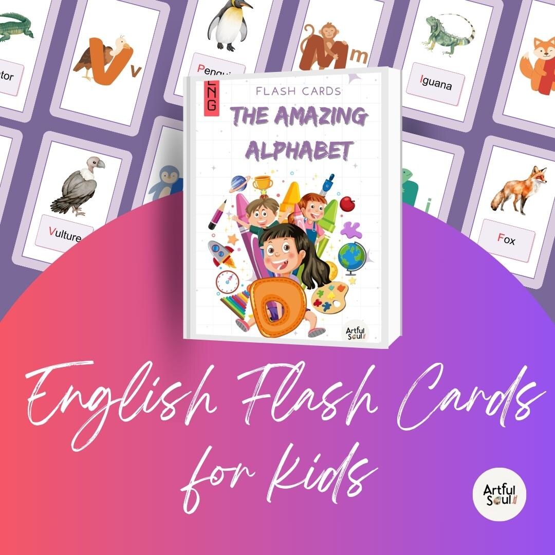 Mono Language Alphabet Recognition Flash Cards - Etsy