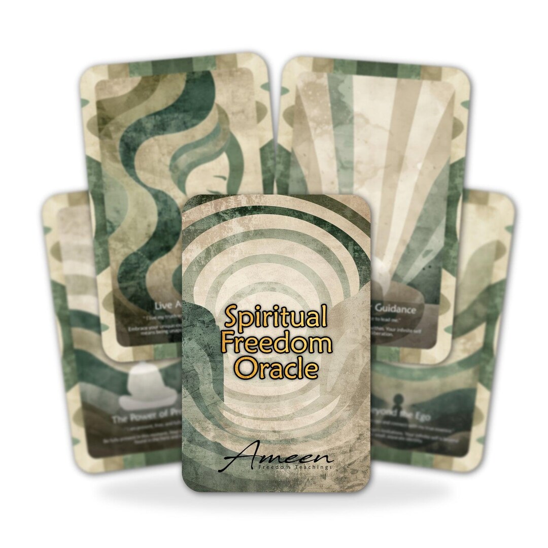 Spiritual Freedom Oracle - 22 Oracle Cards - Liberate Your Soul From ...