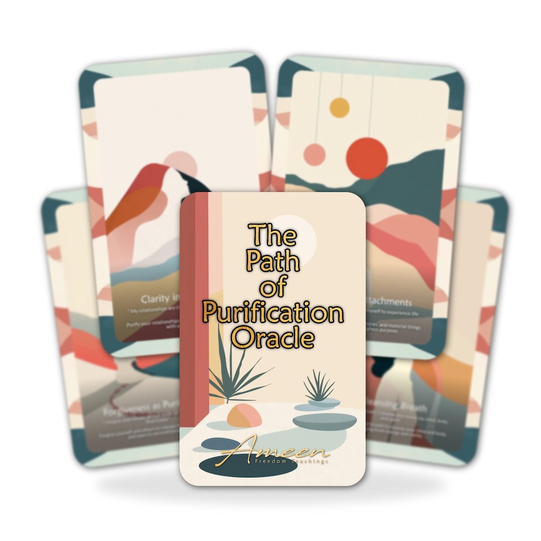The Path of Purification - 22 Oracle Cards - Purify Your Mind, Body ...