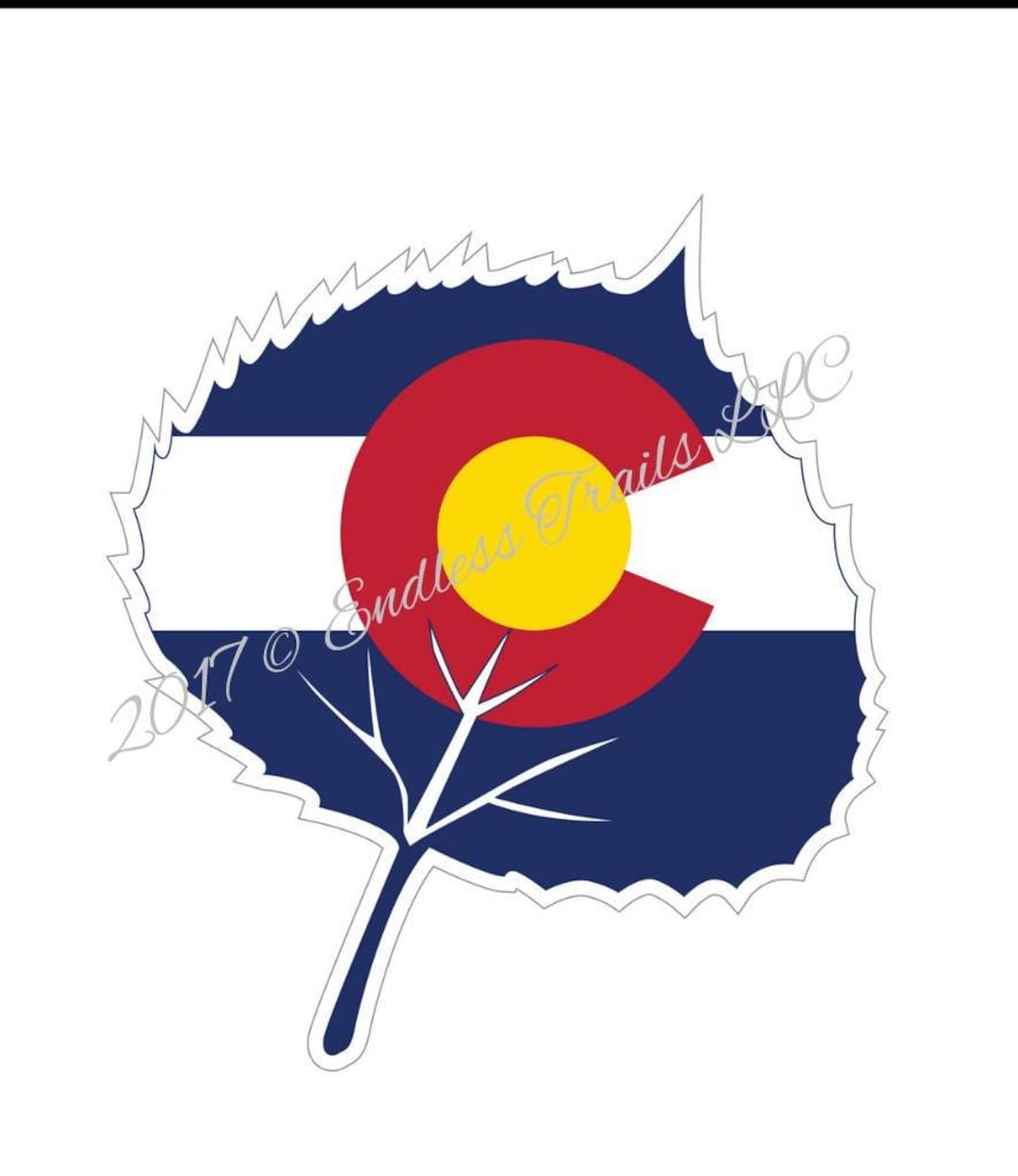 Colorado Logo Aspen Leaf - Etsy
