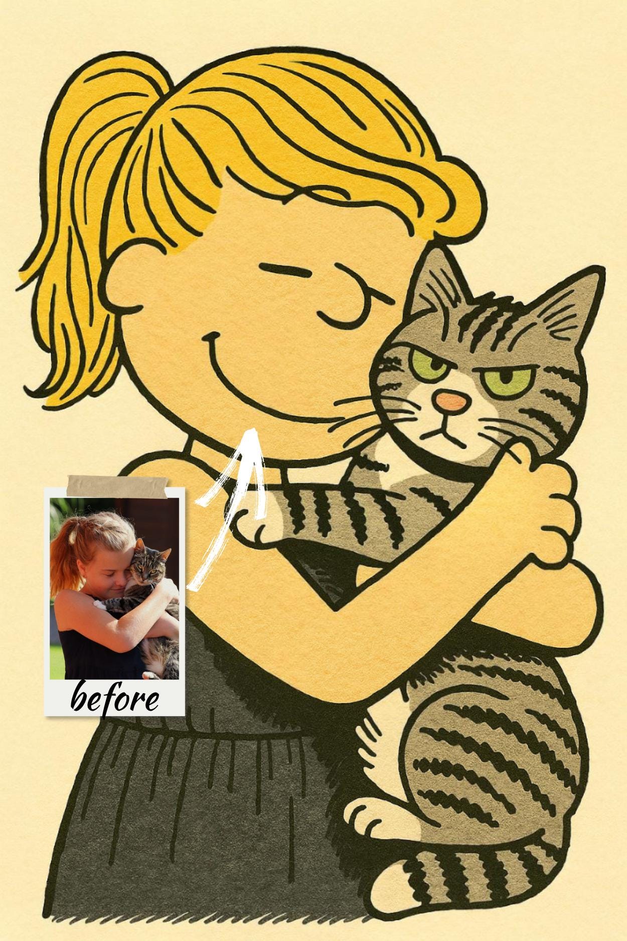 Custom Snoopy & Peanuts Style Portrait From Photo | Cartoon Family or ...