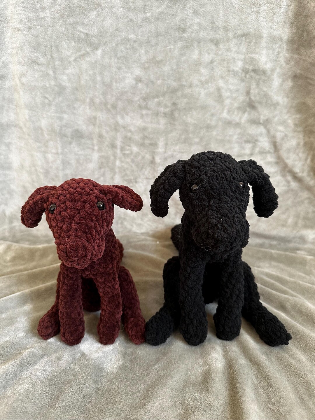 Crochet Black Lab - Etsy